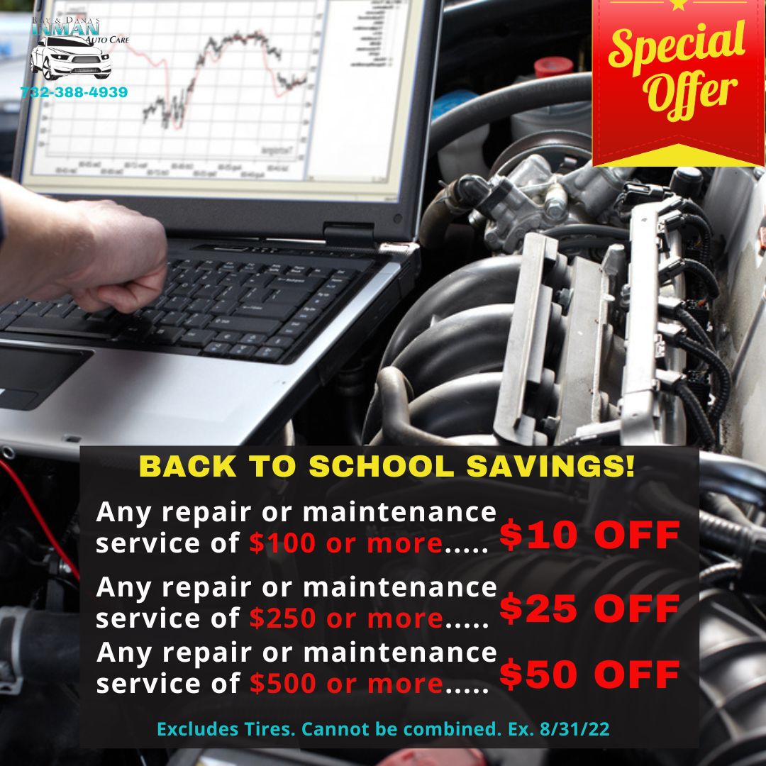 Auto Repair, Colonia NJ | Ray & Dana's Inman Auto Care